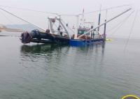 China Powerful 200mm 2000 M Suction Pipes Diesel Cutter Suction Dredger For Waterway Dredging for sale