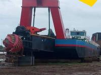 China Powerful 200mm 2000 M Suction Pipes Diesel Cutter Suction Dredger For Waterway Dredging for sale