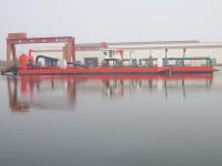 China River Sand Dredger CCS Certificate Hydraulic Cutter Suction Dredger For Sludge Sand Mud Dredging Under Water for sale