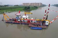 China 2000M Discharge Distance Cutter Mini Dredging Machine With 200 Pipe 205KW Diesel Powered for sale