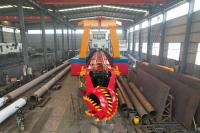 China 80Cbm/h Small Sand Dredging Ship Customizable For Your Sand Mining Requirements Mini Suction Dredge Pump WN200 for sale