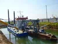 China 6m Dredging Depth Cutter Suction Dredger Ship 205KW With Cummins Engine WN200 Pump for sale
