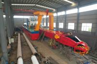 China Rotating Cutter Head Dredging Machinery With Centrifugal Or Positive Displacement Pump Self Propelled Dredge for sale