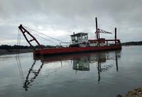 China Adjustable Suction Pipe Diameter Underwater Suction Dredge Self propelled Or Towed By A Tugboat for sale
