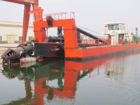 China High Efficiency 650mm 26 inch Cutter Suction Sand Dredger for Reservoir Sand Dredging Machine for sale