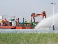 China High Efficiency 650mm 26 inch Cutter Suction Sand Dredger with 1864KW Cummins Marine Diesel Engine for sale