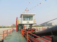 China Centrifugal Sludge Pump Hydraulic Cutter Suction Dredger Vessel 900cbm/H Dredging Depth 15 Meters for sale