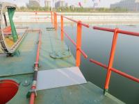 China Centrifugal Sludge Pump Hydraulic Cutter Suction Dredger Vessel 900cbm/H Dredging Depth 15 Meters for sale