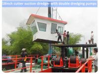 China 15 Meters Dredging Depth River Sand Suction Dredging Equipment Ship 43.5 With Discharging Distance 1.5 Km for sale