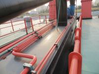 China 24 Inch Hydraulic Dredger Vessel Dredging Desludging Dredging With Cutter Head Dredging Depth To 15 Meters for sale