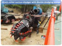 China 18 Inch 450mm Sea Sand Dredger Vessel For Dredging With Suction Cutter Crown And CCS Certification for sale
