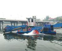 China Floating Algae 8CBM Aquatic Plant Harvester Is Designed To Be Nine Meters for sale