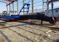 China 200cbm Model Cutter Suction Dredger are used for cleaning silt in river channels for sale
