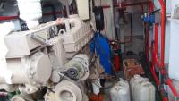 China 43.5m Dredger Length 700 Cbm/H Sand Mining Dredge With Cummins Engines 1.5km Discharging Distance for sale