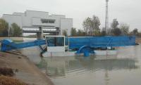 China 8 Cubic Meters 75kw Power Lake Weed Cutter Machine For River Waterweed Harvesting for sale