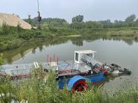 China 88kw power Eco Harvester 10CBM Fully Automatic For Floating Garbage for sale