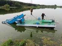 China 88kw power Eco Harvester 10CBM Fully Automatic For Floating Garbage for sale