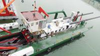 China Solid Sand Dredging Capacity 900-1050 CBM/H Sand Mining Dredge For Sand And Mud Dredging for sale