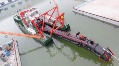 China 6-inch Africa river channel sand pumping gold selection jet suction dredger for sale for sale