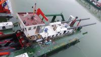 China Vietnam 12 inch 300m3 river sand dredger machine for sand extraction/gold selection for sale