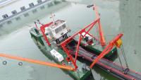 China Vietnam 12 inch 300m3 river sand dredger machine for sand extraction/gold selection for sale