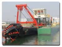 China 1648kw Cutter Suction Dredger with Spud Carriage for Compacted Soils Dredging for sale