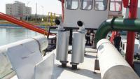 China Africa 10 inch gold mining dredger for river gold selection 150m3/h for sale