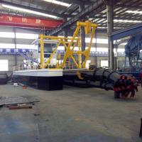 China Diesel Engine Dredger with Rotating Cutter Head Mobility Self-propelled Or Towed By A Tugboat for sale