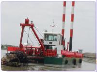 China 24 inch 1500 cbm/h Hydraulic Cutter Suction Dredger Equipment with PLC Siemens Control for sale