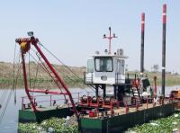 China 16 inch 400 mm Cutter Suction Dredge Machine Equipment Sand or Mud Dredging 10 meters underwater for sale