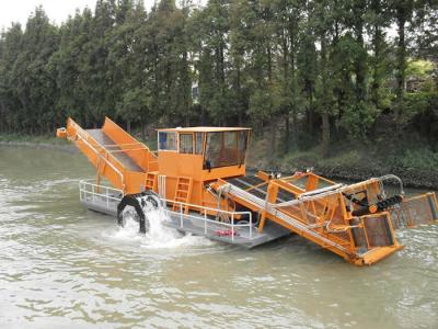 China High Efficiency Aquatic Weed Harvester / Small Cleaning Boat For Blue Algae / Duckweed / Reed for sale