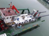 China 3800 m3/h Hydraulic Dredging Machine with Cutter Head Diameter of 0.5m Dredging depth 15 m for sale