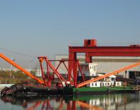 China SGS Inspection Cutter Suction Dredges Diesel Engine Centrifugal Slurry Pump Type in Hydraulic Operation for sale
