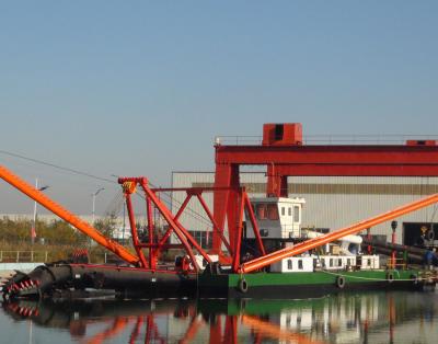 China SGS Inspection Cutter Suction Dredges Diesel Engine Centrifugal Slurry Pump Type in Hydraulic Operation for sale