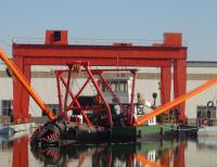 China SGS Inspection Cutter Suction Dredges Diesel Engine Centrifugal Slurry Pump Type in Hydraulic Operation for sale