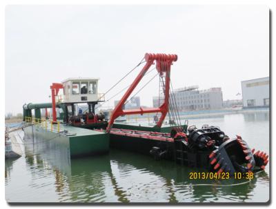 China Customized Steel Hull Centrifugal Slurry Pump Cutter Suction Dredge for Channel Dredging for sale
