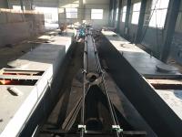 China Dredging Vessel Red Color Designed To Dig To A Depth Of Twelve Meters for sale