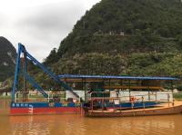 China The 14inch model jet suction dredger is designed to dig to a depth of ten meters for sale