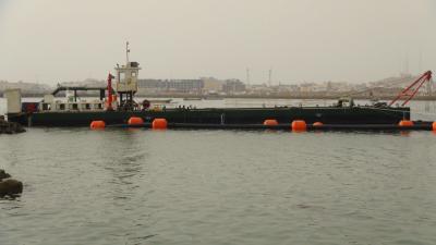 China 450 mm 18inch 500 cbm/h Solid Sand Dredging Mud Dredge Boat For Dredging from River and Sea for sale