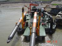 China 20 inch River And Lake Mud Dredging Boat For Sand Suction Depth 10M Distance 1.5 km for sale