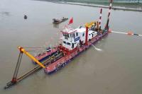 China 20 inch River And Lake Mud Dredging Boat For Sand Suction Depth 10M Distance 1.5 km for sale