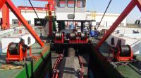China 15m Dredging Depth Anchoring Boom 700mm  Cutter SuctioSand Dredger 1.5m Cutter Head for sale
