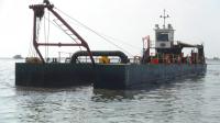 China 450mm 18 Inch Hydraulic Cutter Suction Dredger Ship For Sand Dredging With Distance 1.5km for sale