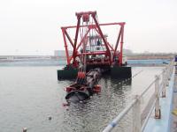 China 300mm 12 Inch 1500 M3/H Suction Small Sand Dredger Ship With 1500 M Discharge Distance for sale