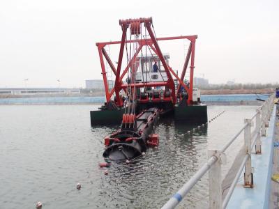 China 300mm 12 Inch 1500 M3/H Suction Small Sand Dredger Ship With 1500 M Discharge Distance for sale