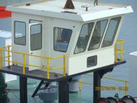 China 8 M Dredging Depth Small Cutter Suction Sand Mining Dredging Dredger With Equiped Spud Carriage for sale