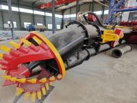 China Low Speed Sand Dredger Machine for Riverbed Sand Mining with a Clear Water Flow Rate of 3500m ³ and a 18 inch Conveying for sale
