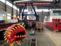 China Low Speed Sand Dredger Machine for Riverbed Sand Mining with a Clear Water Flow Rate of 3500m ³ and a 18 inch Conveying for sale