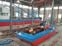 China Small-Sized Capacity 6inch 400m3/h Sand Dredger with A Blue Color for River Sand Mining for sale
