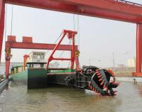 China 12 inch diesel engine river sand dredger machine for sand extraction/gold selection for sale